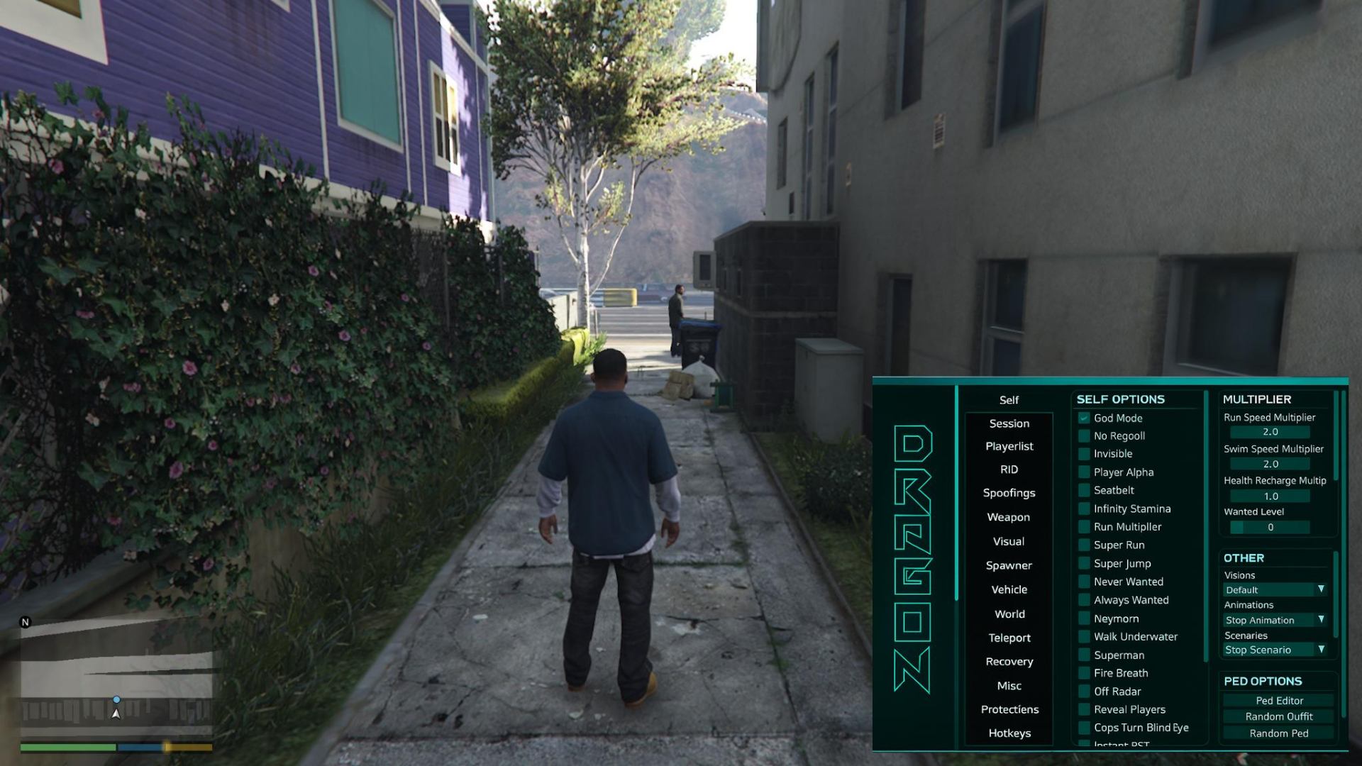 Mod Menu Free GTA V Online Legacy/Enhanced - Dragon Menu | 300+ Features